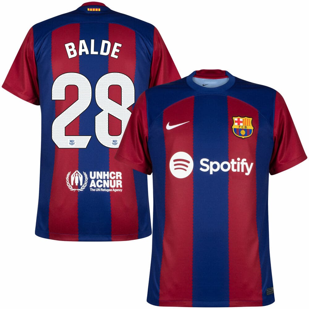 Barca Jersey 2023 2024 Home Balde | Foot Soccer Pro Barca Jersey 2023 2024 Home Balde | Foot Soccer Pro