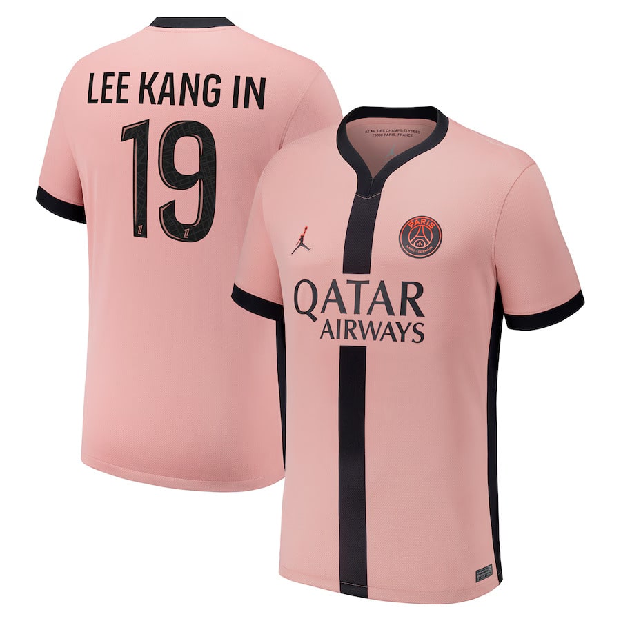 Maillot PSG Third 2024 2025 Lee Kang In | Foot Soccer Pro Maillot PSG Third 2024 2025 Lee Kang In | Foot Soccer Pro